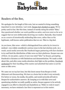 We Stand With The Babylon Bee - Men Of The West
